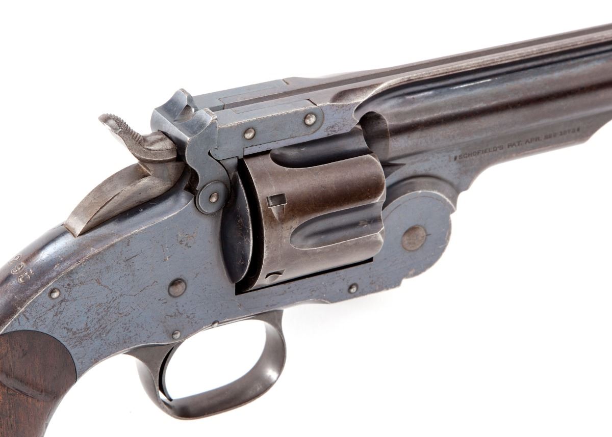 Rare S&W Model 3 Schofield 1st Model SA Revolver