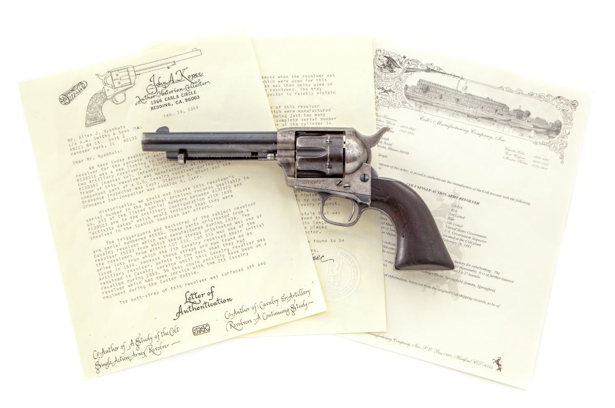 Colt Artillery Model Single Action Army Revolver