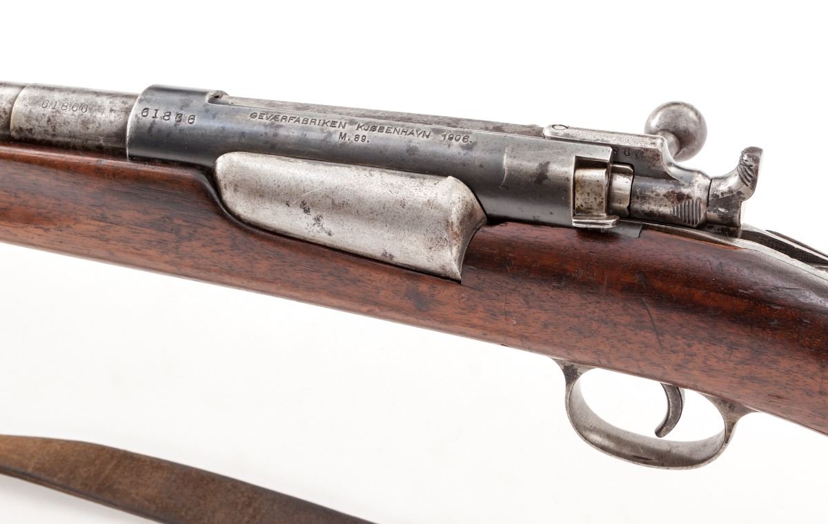Danish Model 1889 Krag Jorgensen Bolt Action Rifle
