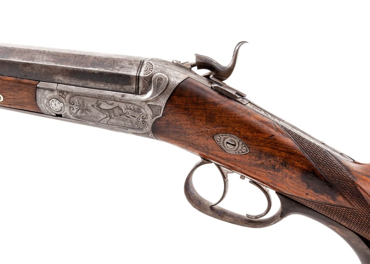 German Single Shot Breechloading Rifle