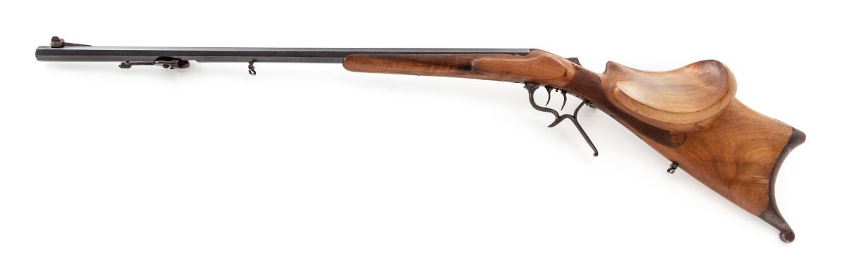 Unmarked Germanic Zimmer Schuetzen Gallery Rifle