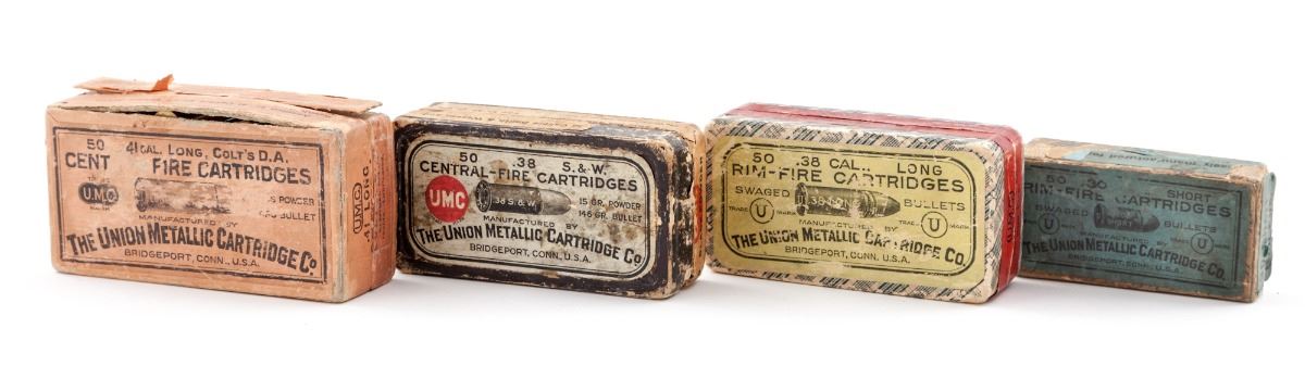 4 Boxes Union Metallic Cartridges