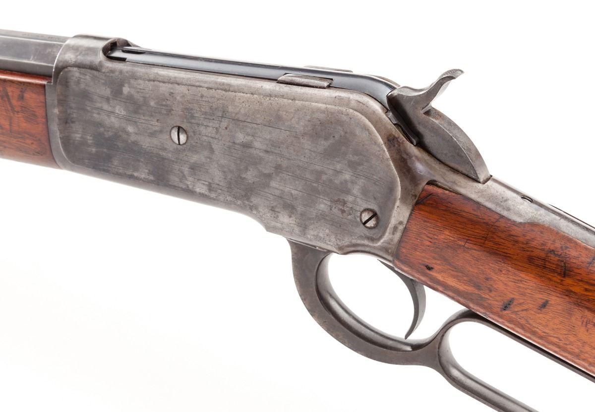Antique Winchester Model 1886 Lever Action Rifle