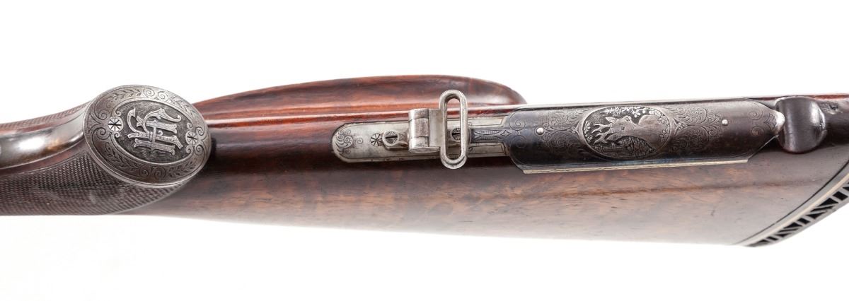 1936 Merkel Model 201-E O/U Combo Rifle/Shotgun