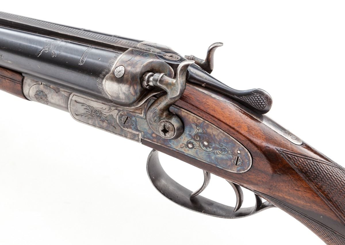 Pieper ''Bayard'' Model SxS Hammer Shotgun