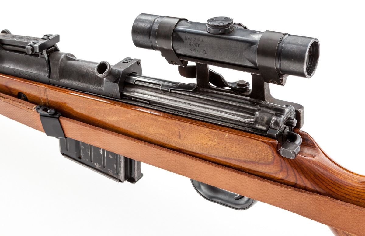 Late War German K43 Semi-Automatic Sniper Rifle