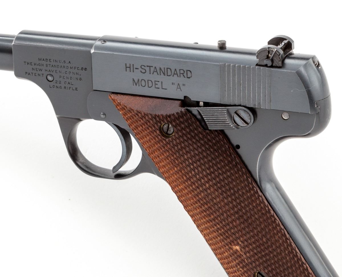 Hi-Standard Model A Semi-Automatic Pistol