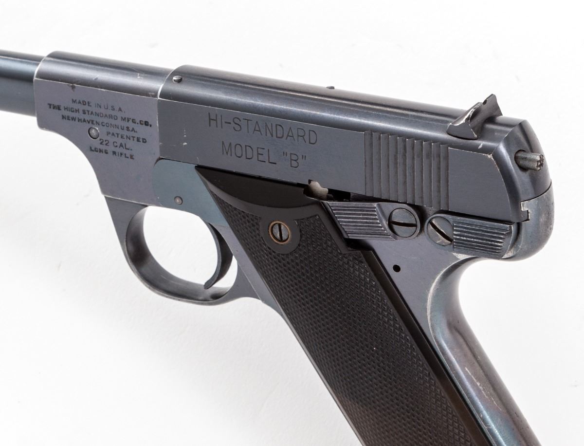 Hi-Standard Model B Semi-Automatic Pistol