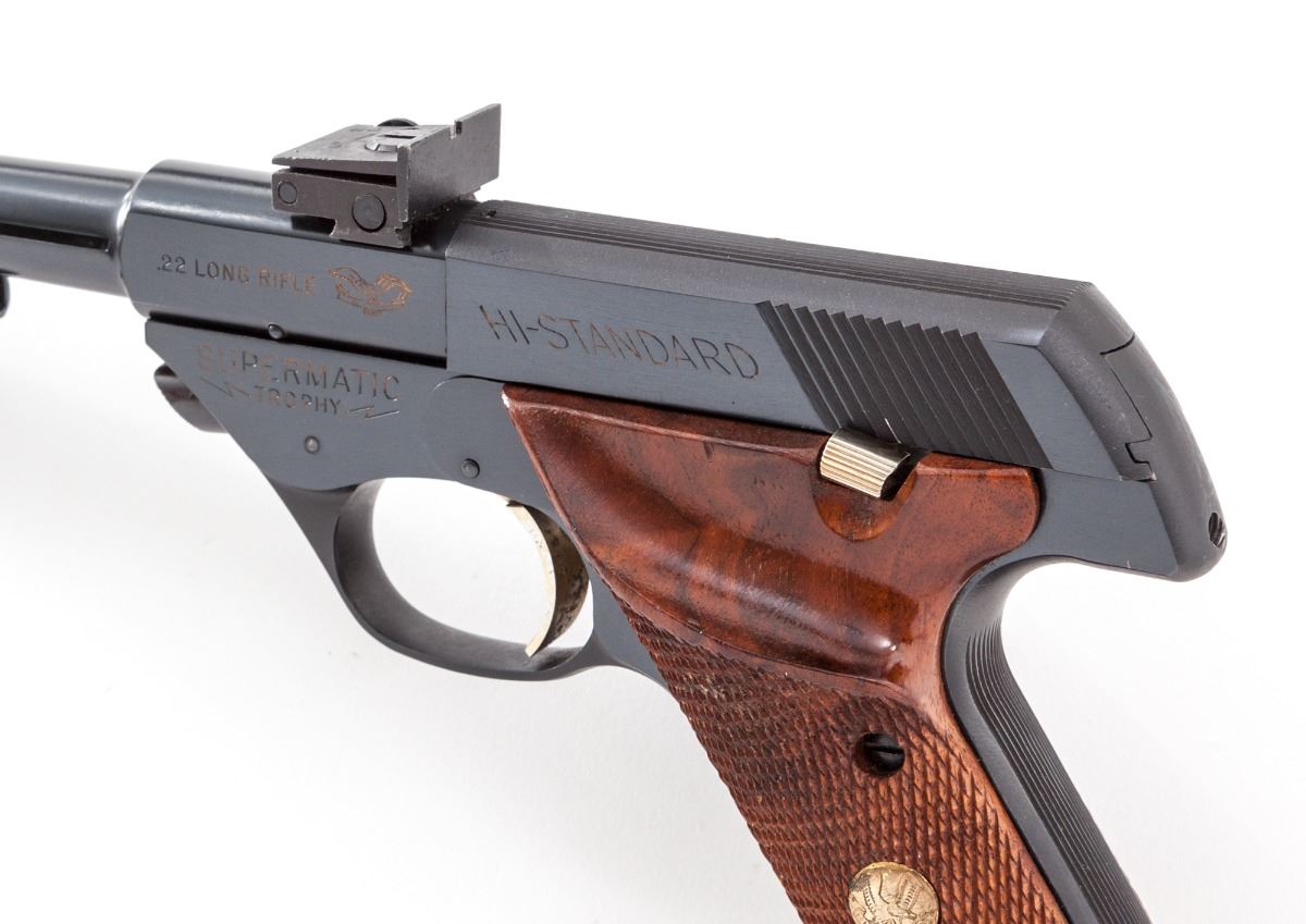 Early Hi-Standard Supermatic Trophy SA Pistol