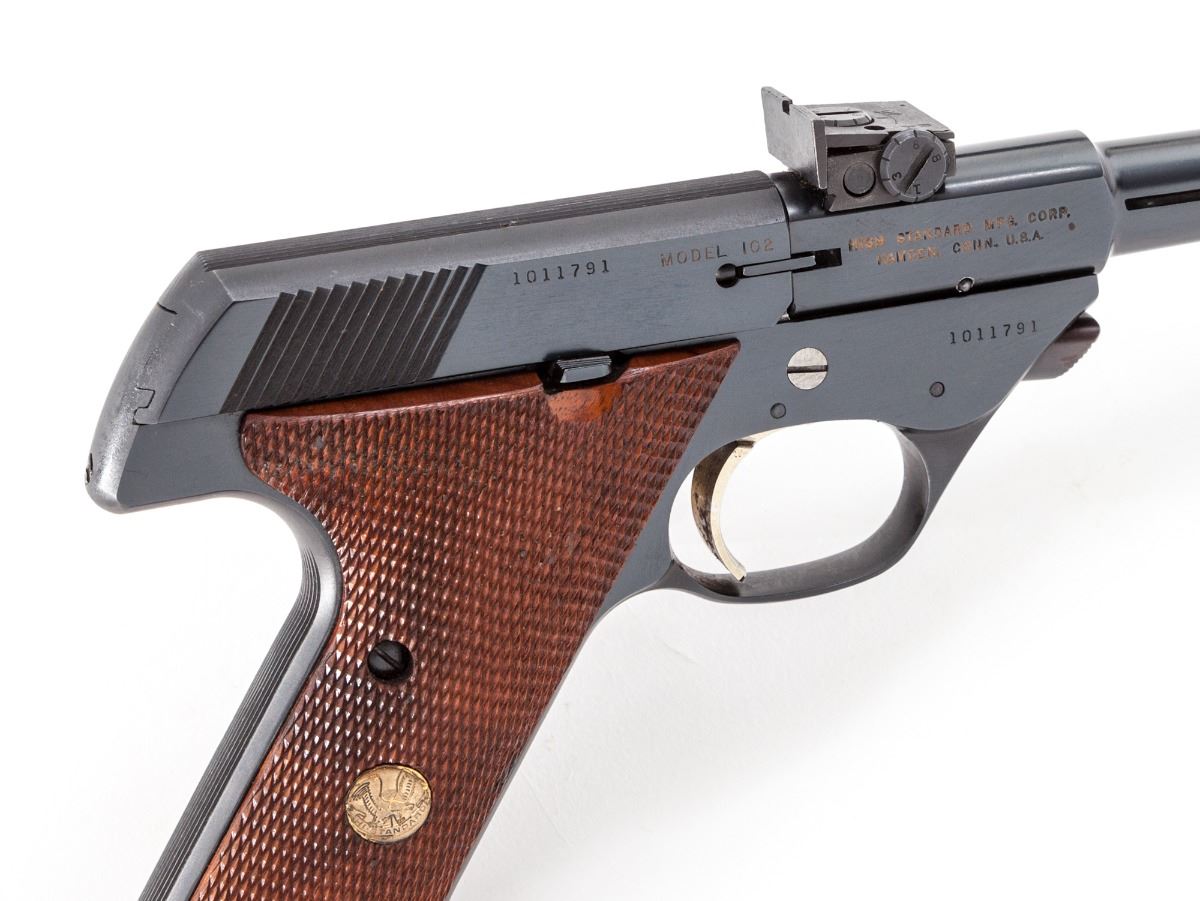 Early Hi-Standard Supermatic Trophy SA Pistol