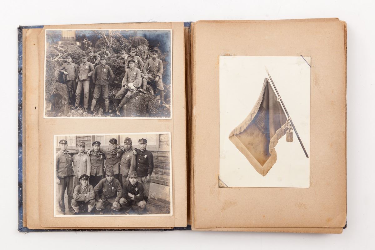 Lot of WWII German & Japanese Flags, Banners, etc.