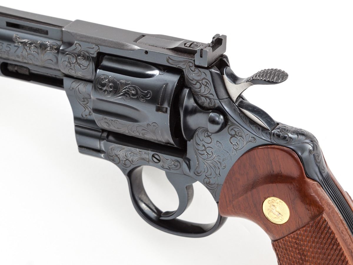 Factory ''C'' Engraved Colt Python