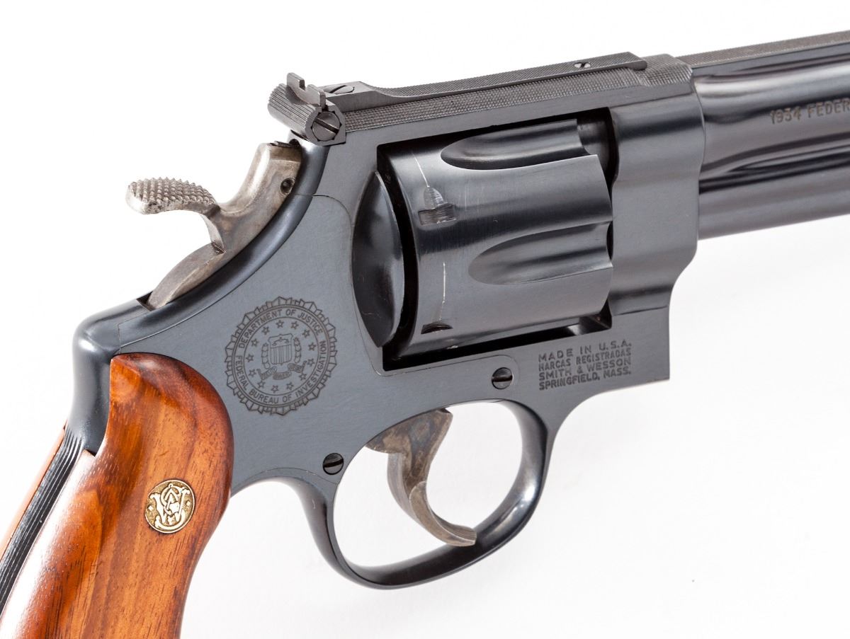 FBI mkd 50th Ann. S&W Model 27-3 DA Revolver