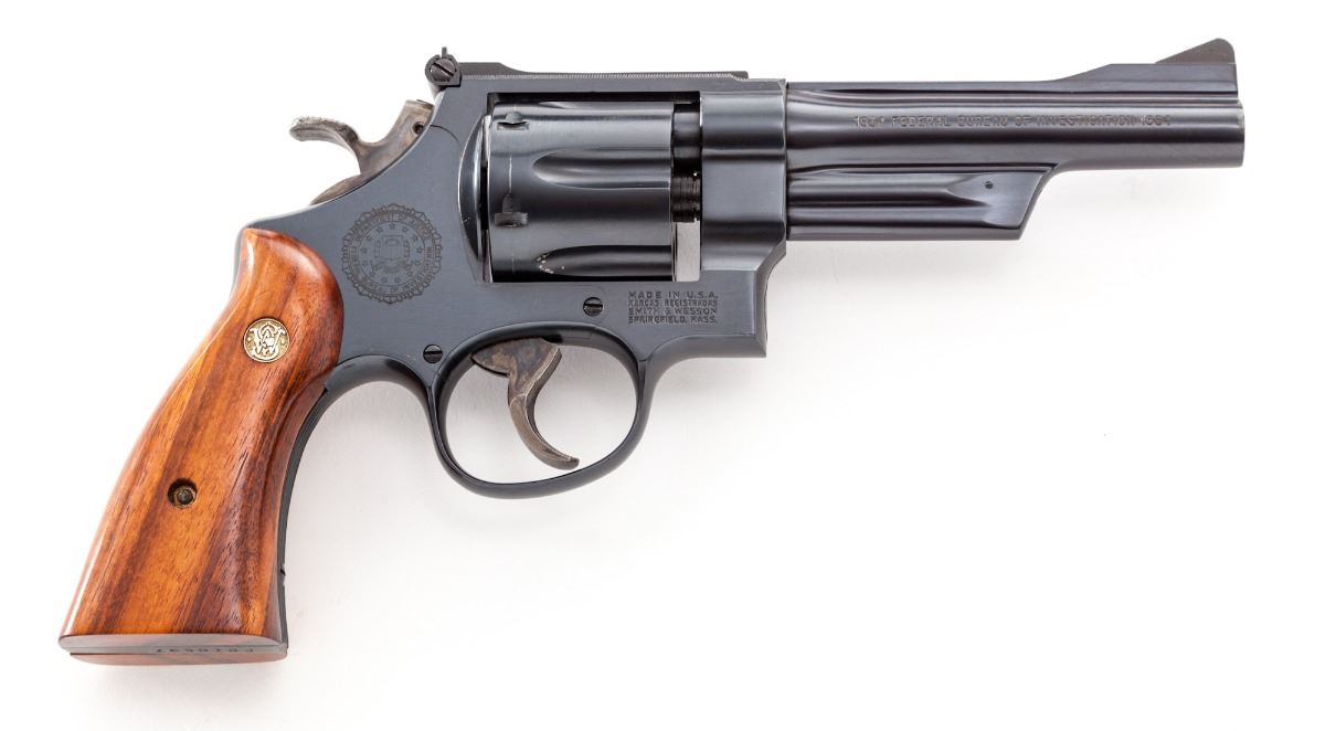 FBI mkd 50th Ann. S&W Model 27-3 DA Revolver