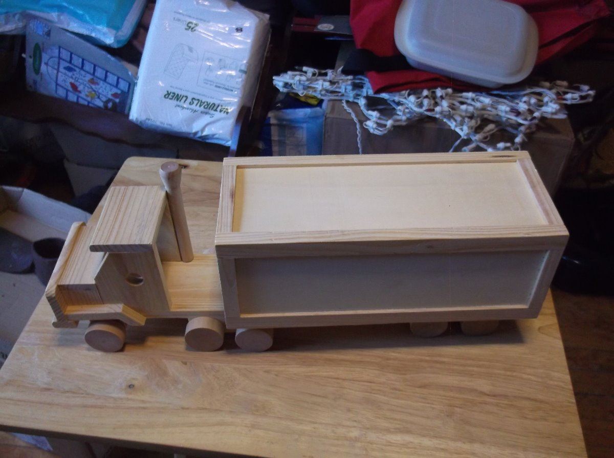 handmade semi truck
