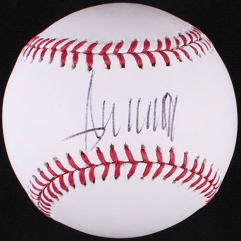 Donald Trump Signed OML Baseball (JSA COA)