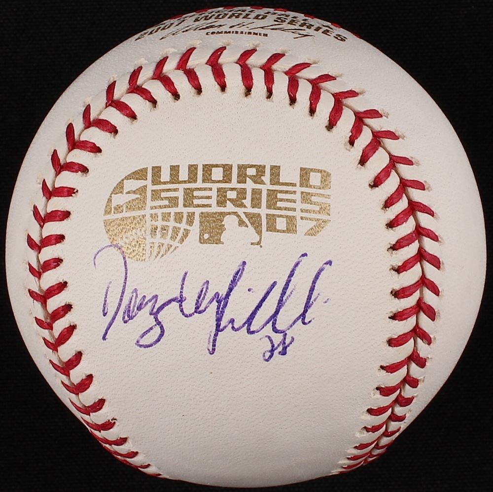 Doug Mirabelli Signed 2007 World Series Baseball (PA LOA)