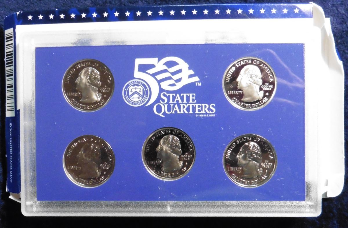 2003 S U.S. Statehood Quarters Proof Set. Original as issued.