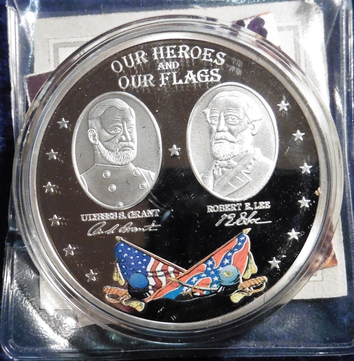 2009 Civil War Battle Flags - Our Heroes and Our Flags. Material: Cu ...