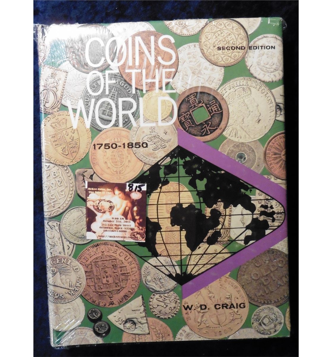 "Coins of the World 1750-1850", W.D. Craig. Second Edition. Hdb. With ...
