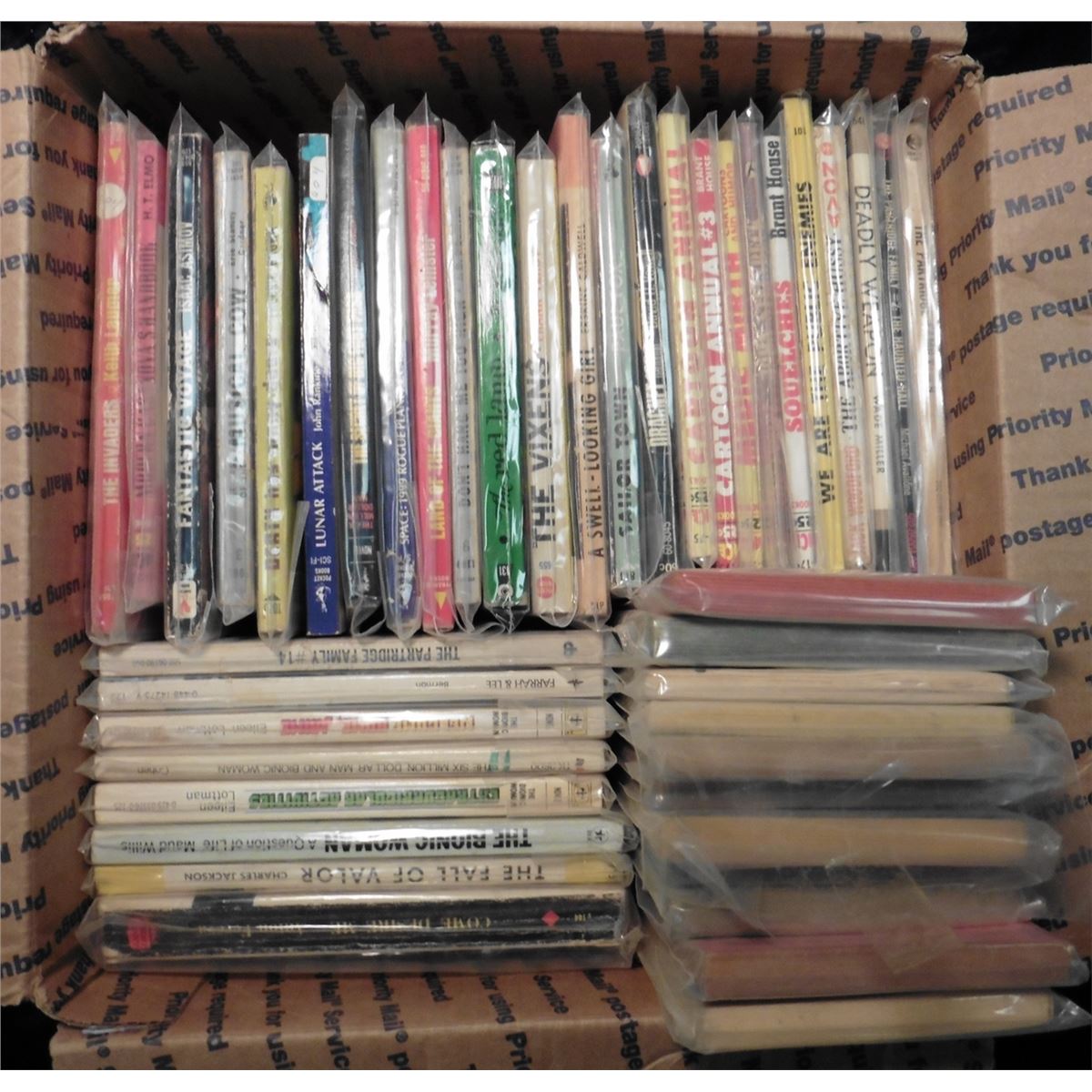 Large Collection of 44 old Paperback Books most with fancy Classic ...
