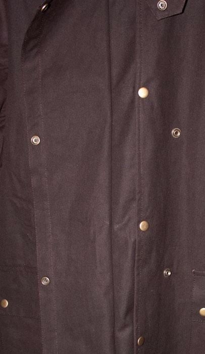 *NEW* Full Length Men Australian Oilskin Duster Coat XL, 5XL, 6XL [C0020]