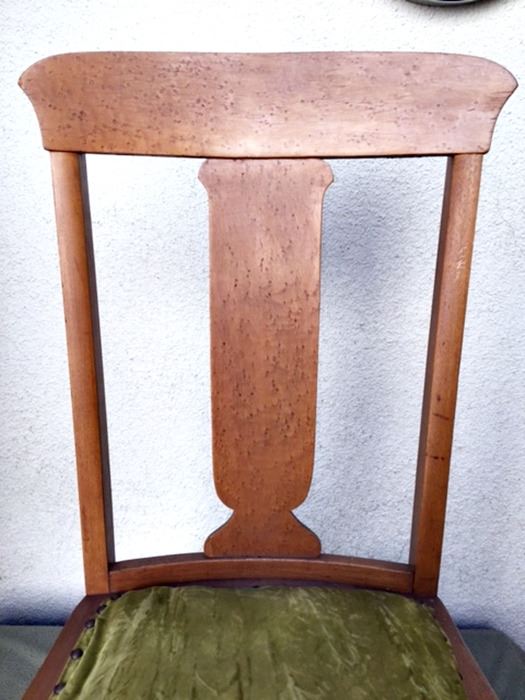 Antique BIRDSEYE Maple ROCKING CHAIR Rocker