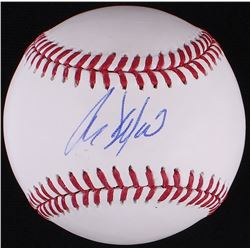 Carlos Delgado Signed OML Baseball (PSA COA)