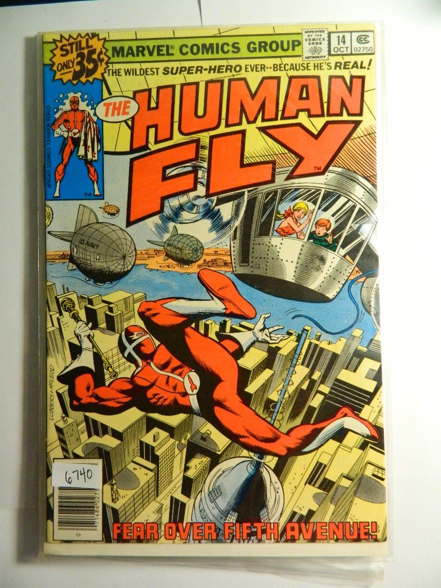 THE HUMAN FLY #14 (Marvel Comics 1978)