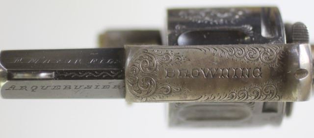 Antique 32 rimfire folding trigger revolver SN 73X