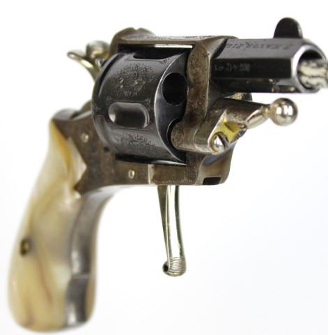 Antique 32 rimfire folding trigger revolver SN 73X