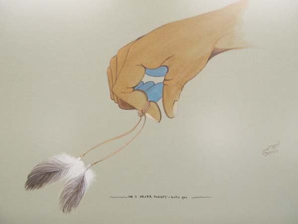 1975 Original Seminole Creek Painting, Jonny Hawk