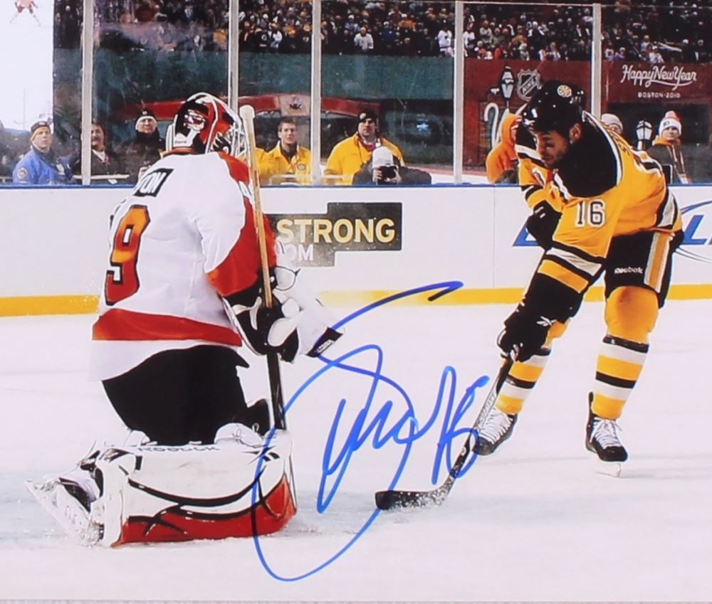 Derek Sanderson Signed Bruins 12x18 Photo (Hollywood Collectibles COA)