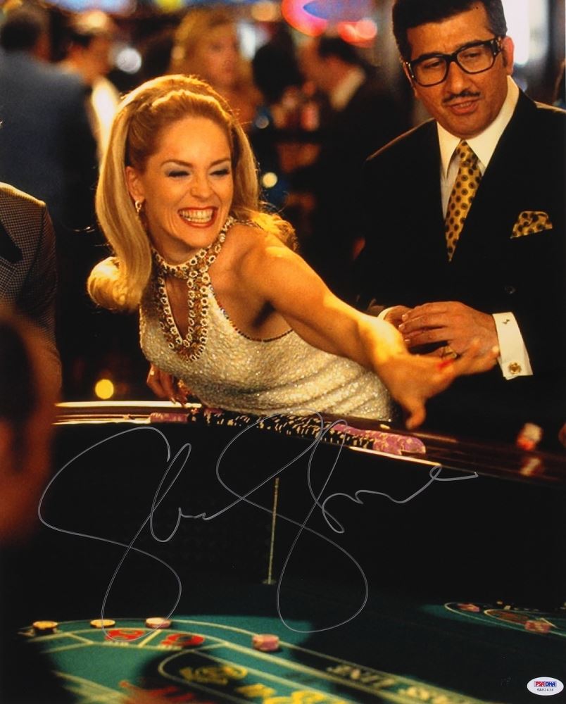 Sharon Stone Signed "Casino" 16x20 Photo (PSA COA)