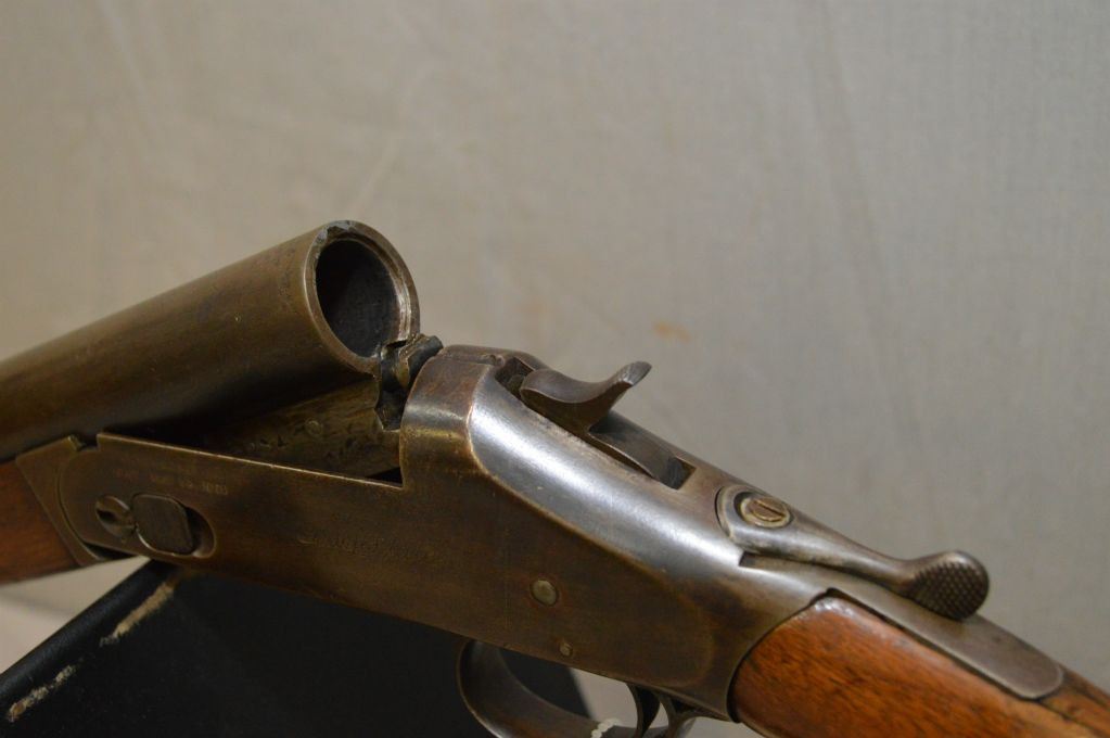 Bay State Model Single Barrel .12 Ga Single Shot Shotgun w/ 32" bbl ...