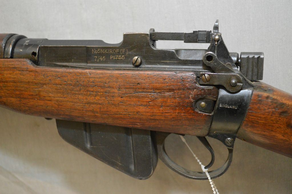 Lee Enfield No 5 Mk 1 ( ROF ( F ) 7/45 .303 Brit Cal Full Wood Military ...