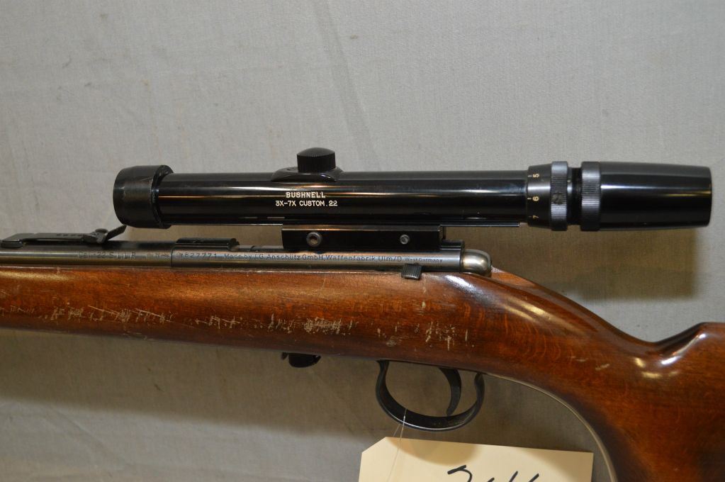 CIL Anschutz Model 125 .22 LR Cal Mag Fed Bolt Action Rifle w/ 21 3/4 ...