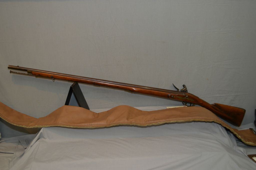 Stowe 1776 Marked .75 Flintlock cal Full Wood Military Musket w/ 42 ...