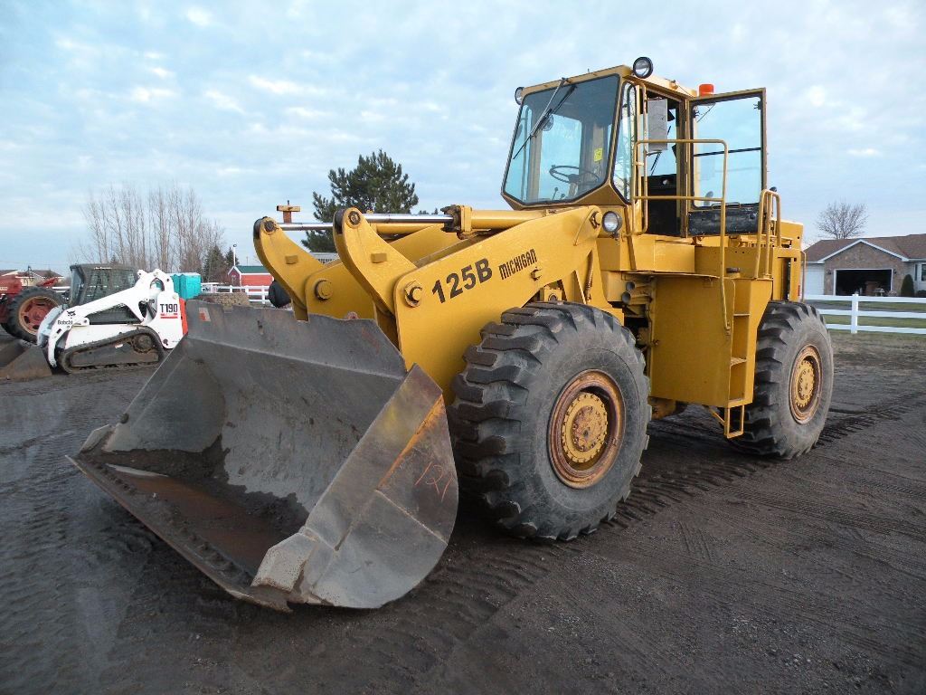Michigan 125B wheel loader SN#-M0367M314D280