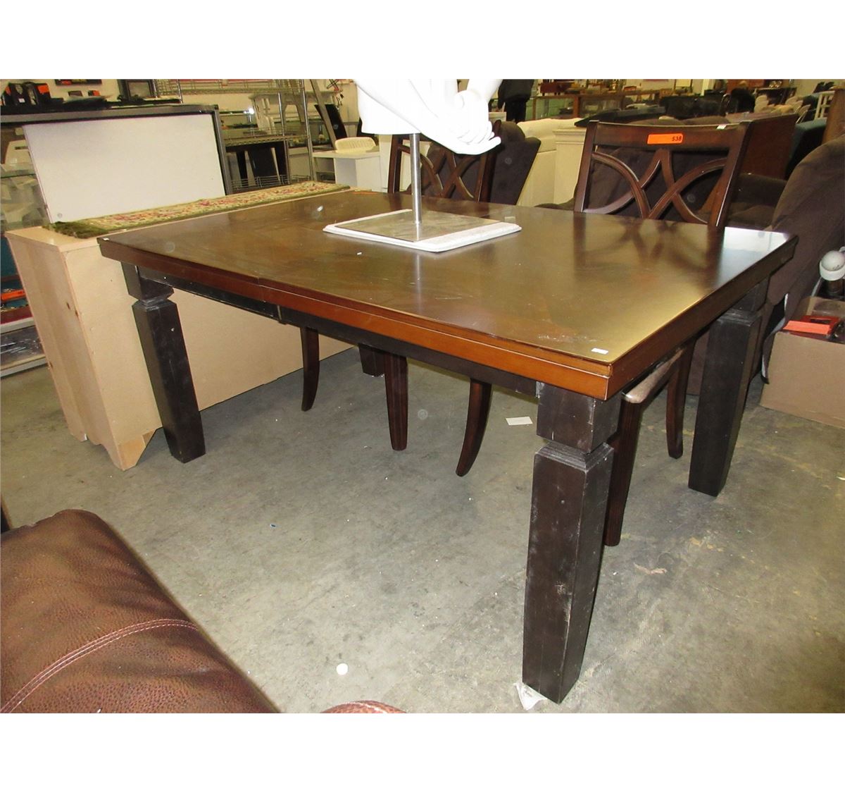 New - Dining table with pop up leaf
