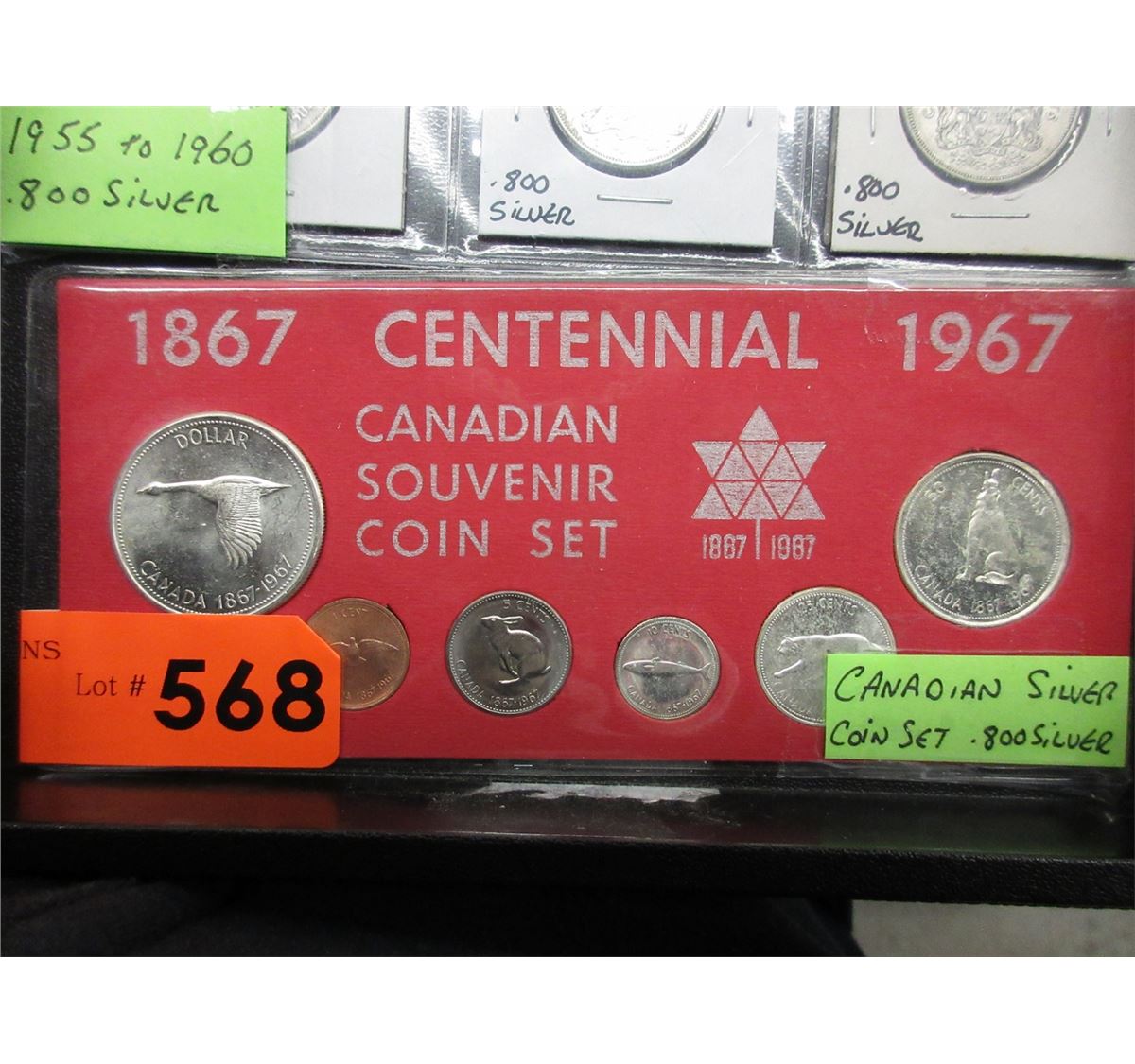 1967 Canadian Centennial coin set