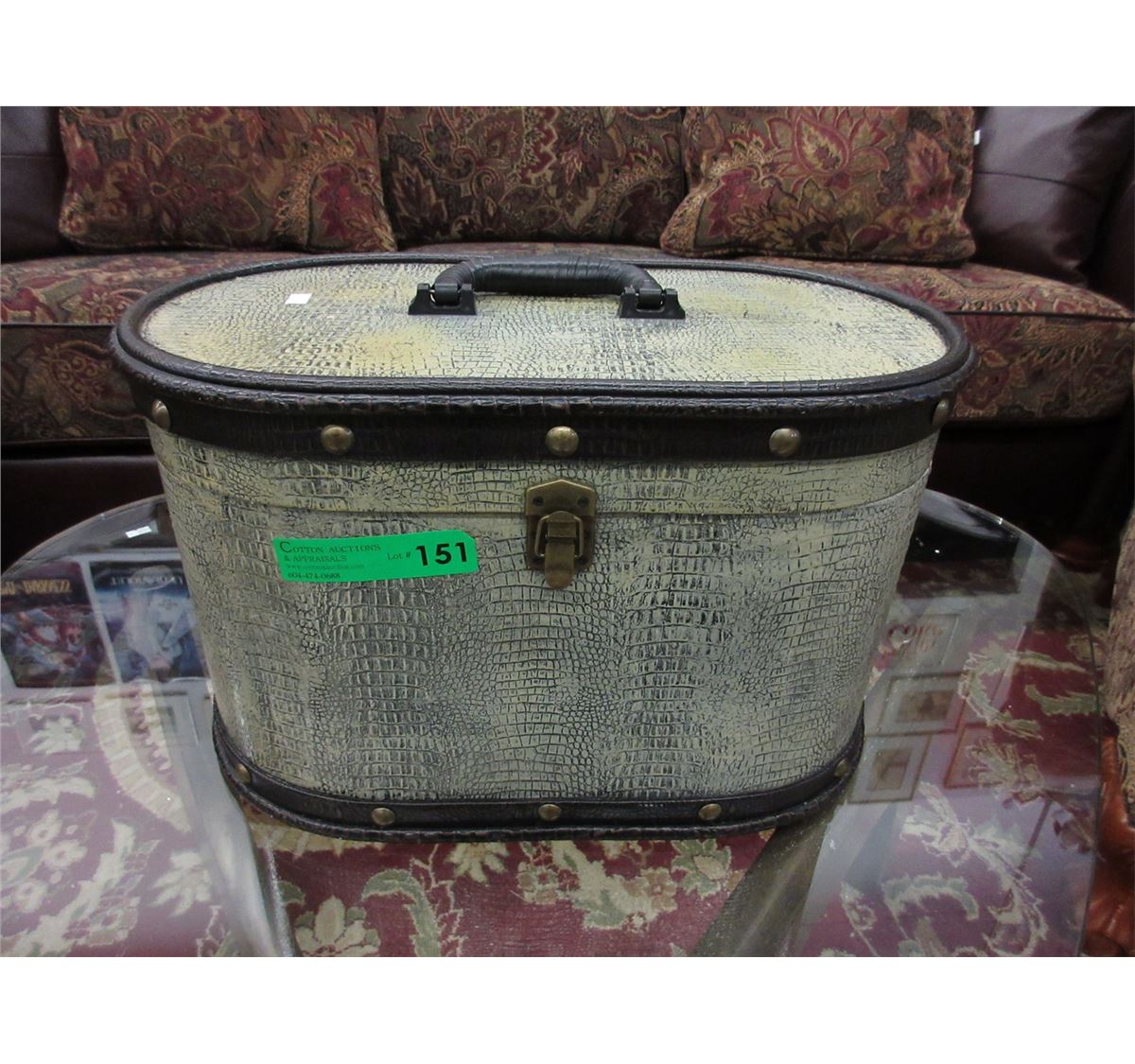 Decorative storage case - used