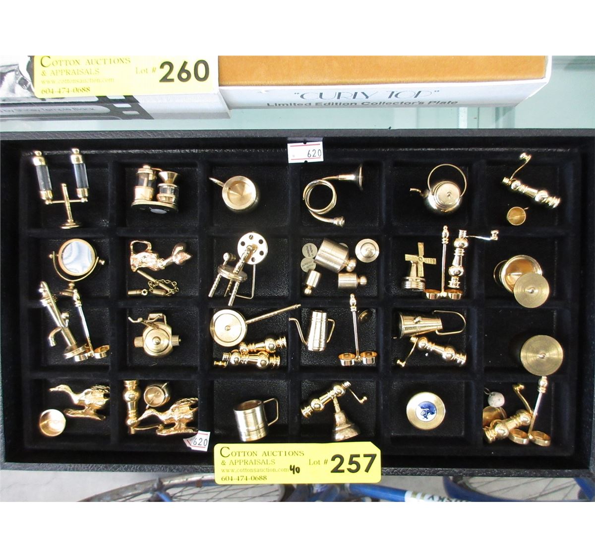 40 Brass miniatures