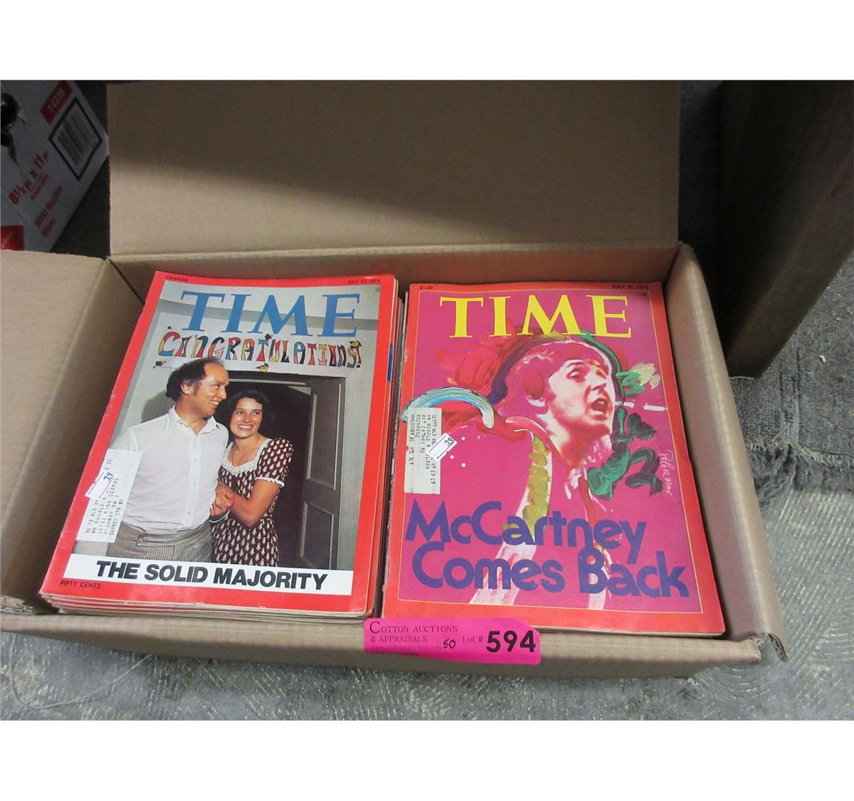 50 Time Life Magazines from the 1970s