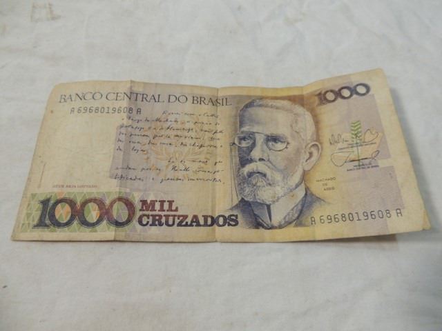 BANCO CENTRAL DO BRASIL BRAZIL 1000 BILL