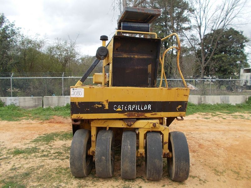 CAT PS130 PNEUMATIC ROLLER, S/N 7ND00286, 9 WHEELED, PERKINS DIESEL ENG ...