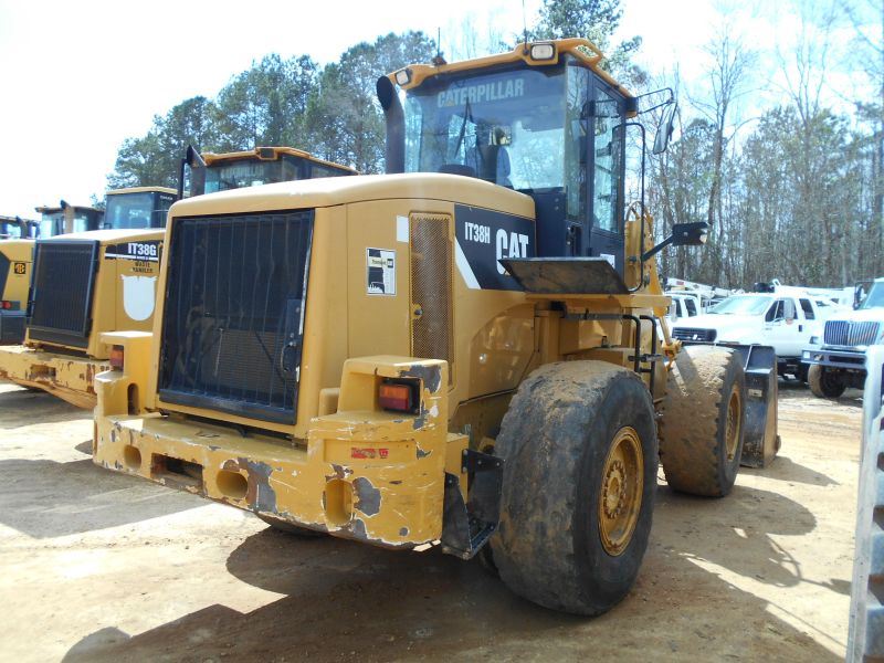 CAT IT38H WHEEL LOADER, S/N JNJ00387 (10 YR) GP BUCKET, QUICK COUPLER ...