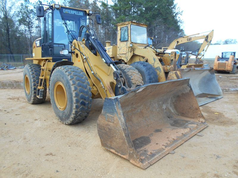 CAT 924H WHEEL LOADER, S/N HXC01937 (10 YR) GP BUCKET, FORKS, HYDRAULIC ...