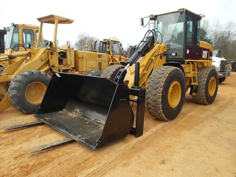 CAT 924G WHEEL LOADER, S/N DA02022 (05 YR), GP BUCKET, FORKS, HYD ...