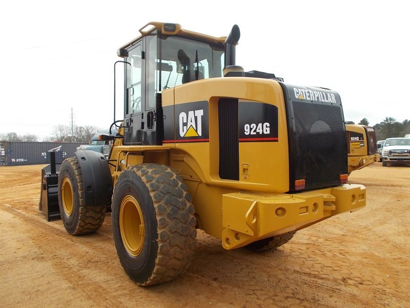 CAT 924G WHEEL LOADER, S/N DA02022 (05 YR), GP BUCKET, FORKS, HYD ...
